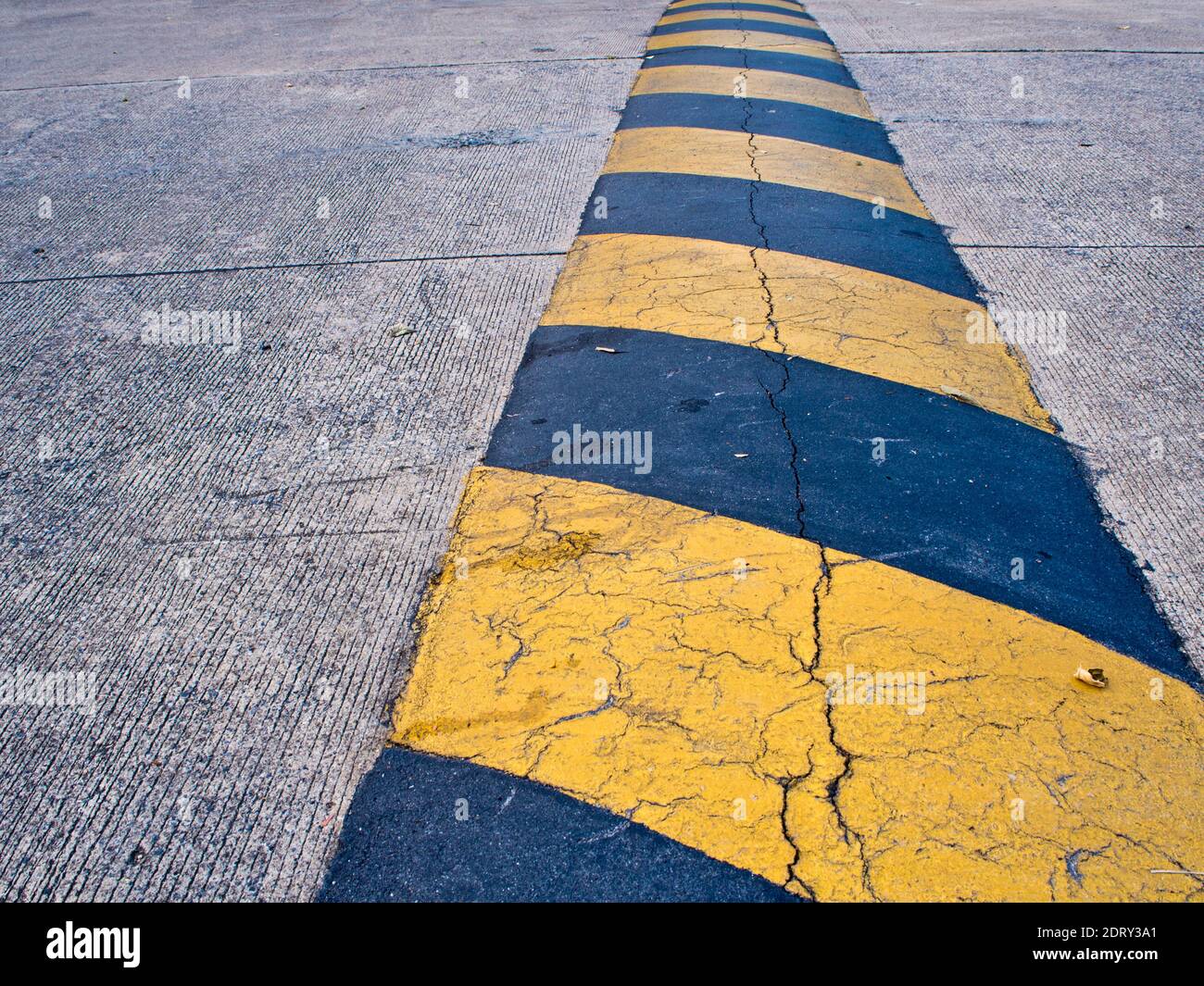 High Angle View Of Road Marking On Street Stock Photo - Alamy