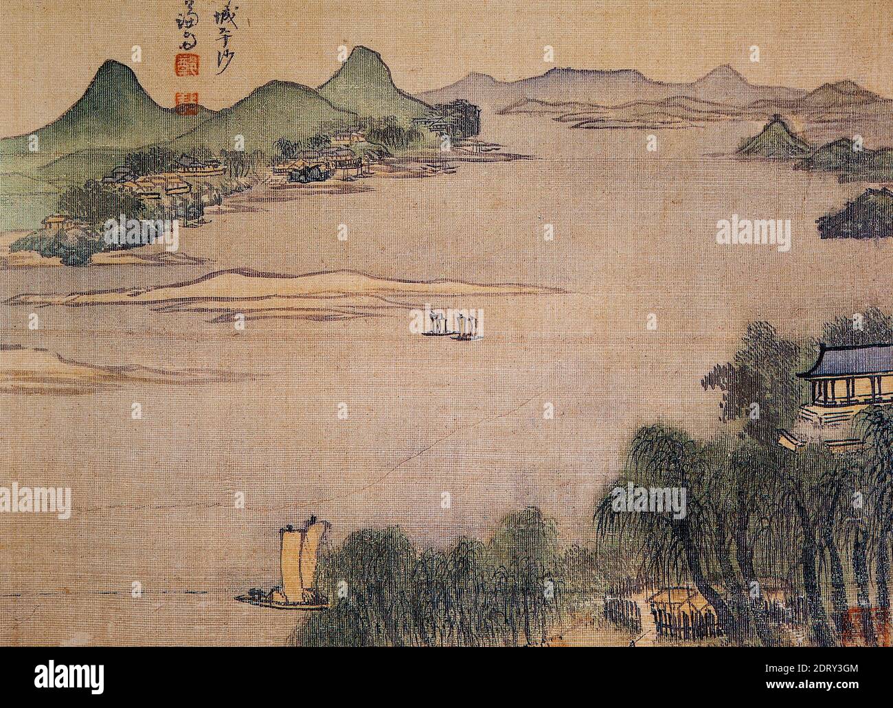 Korean Painting, Gyeomjae, Jeongseon, Geumseongpyeongsa, Gansong Museum ...