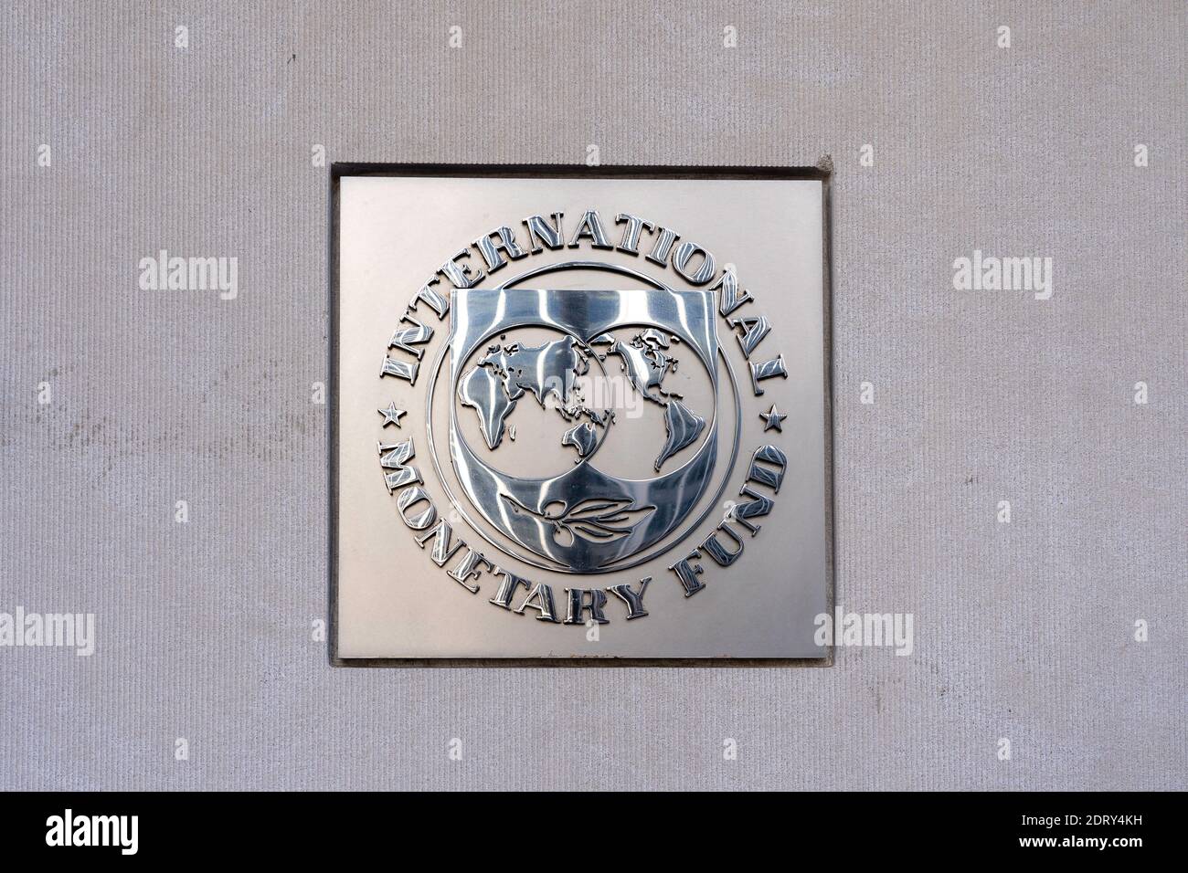 Washington D.C., USA - January 12, 2020: Seal of The International ...