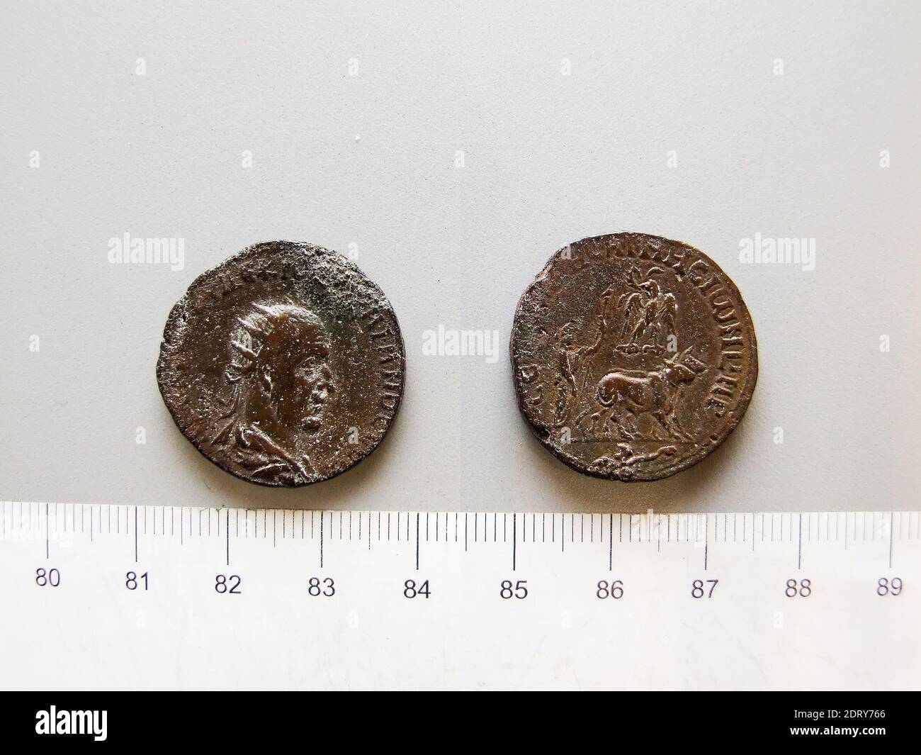 Ruler: Trajan Decius, Emperor of Rome, A.D. 201–251, ruled 249–51, Mint ...