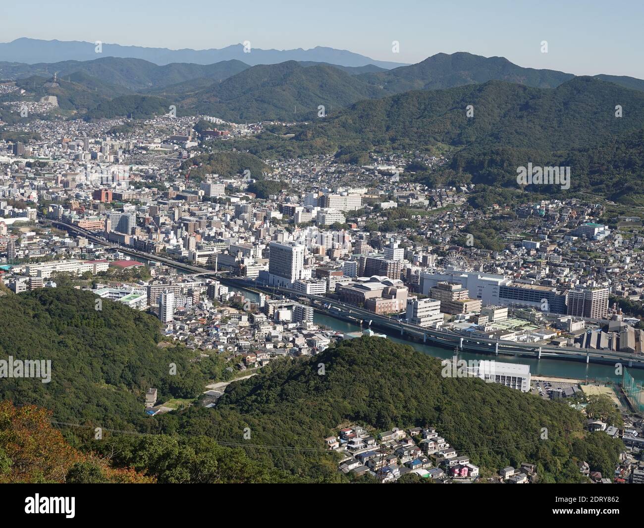 Nagasaki aerial hi-res stock photography and images - Alamy