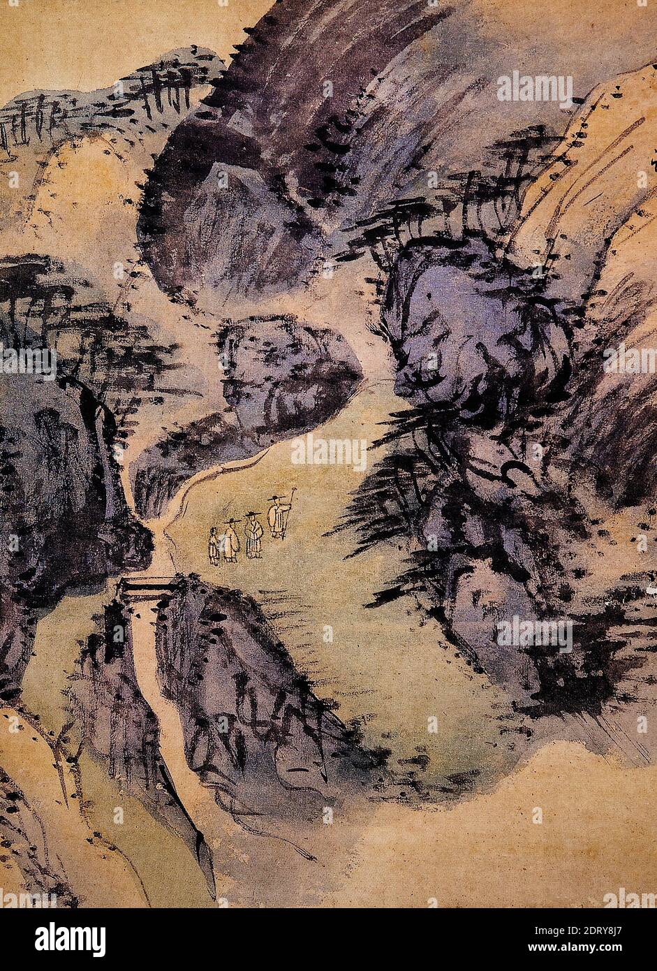 Korean Painting, Gyeomjae, Jeongseon, Suseong-dong, Kansong Museum of ...