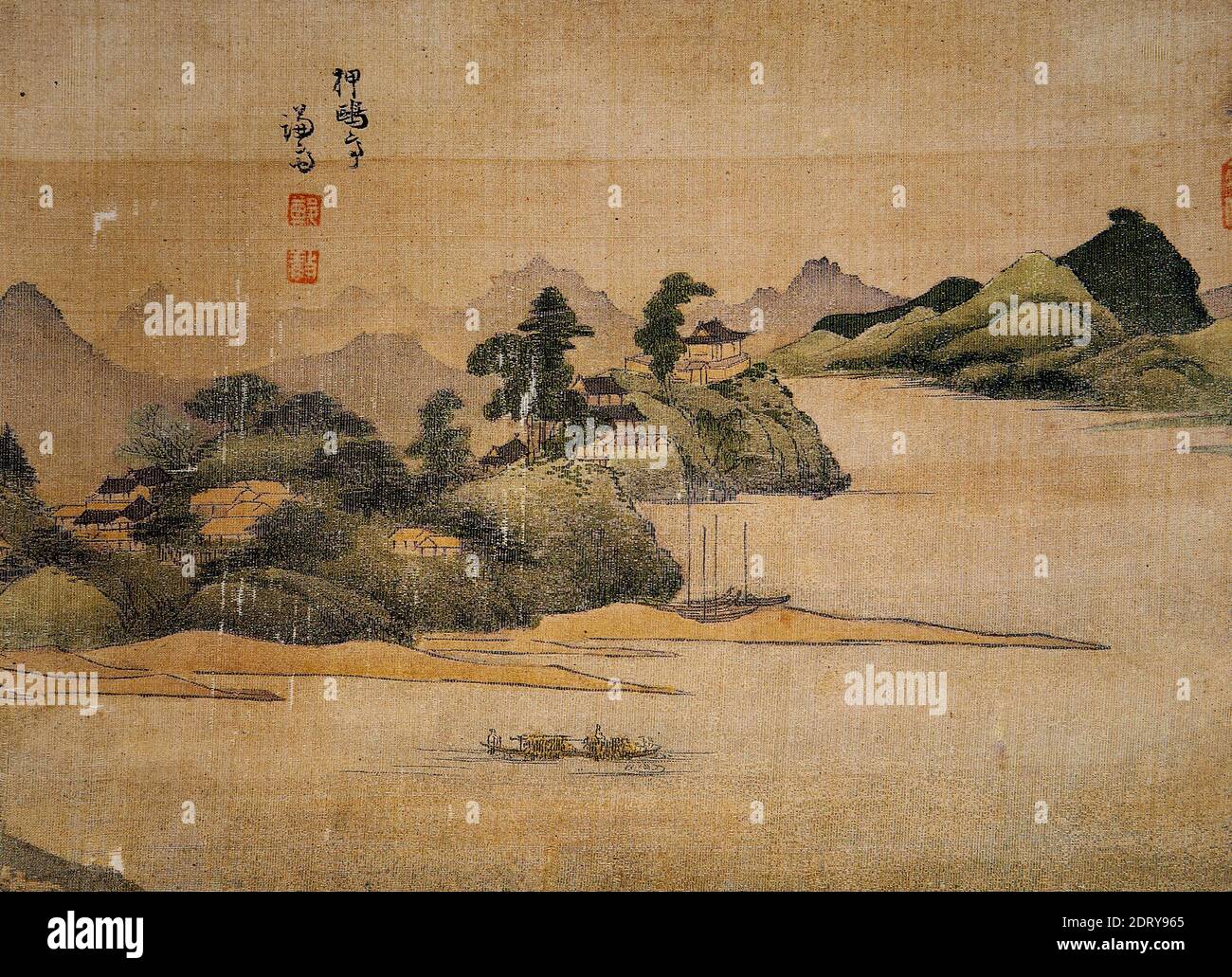 Korean Painting, Gyeomjae, Jeongseon, Apgujeong, Ink Painting, Kansong ...