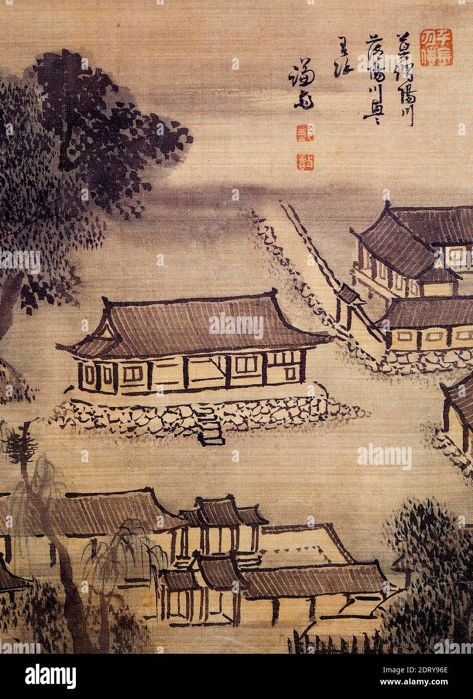 Korean Painting, Gyeomjae, Jeongseon, Yangcheon Hyeongam, Gansong ...