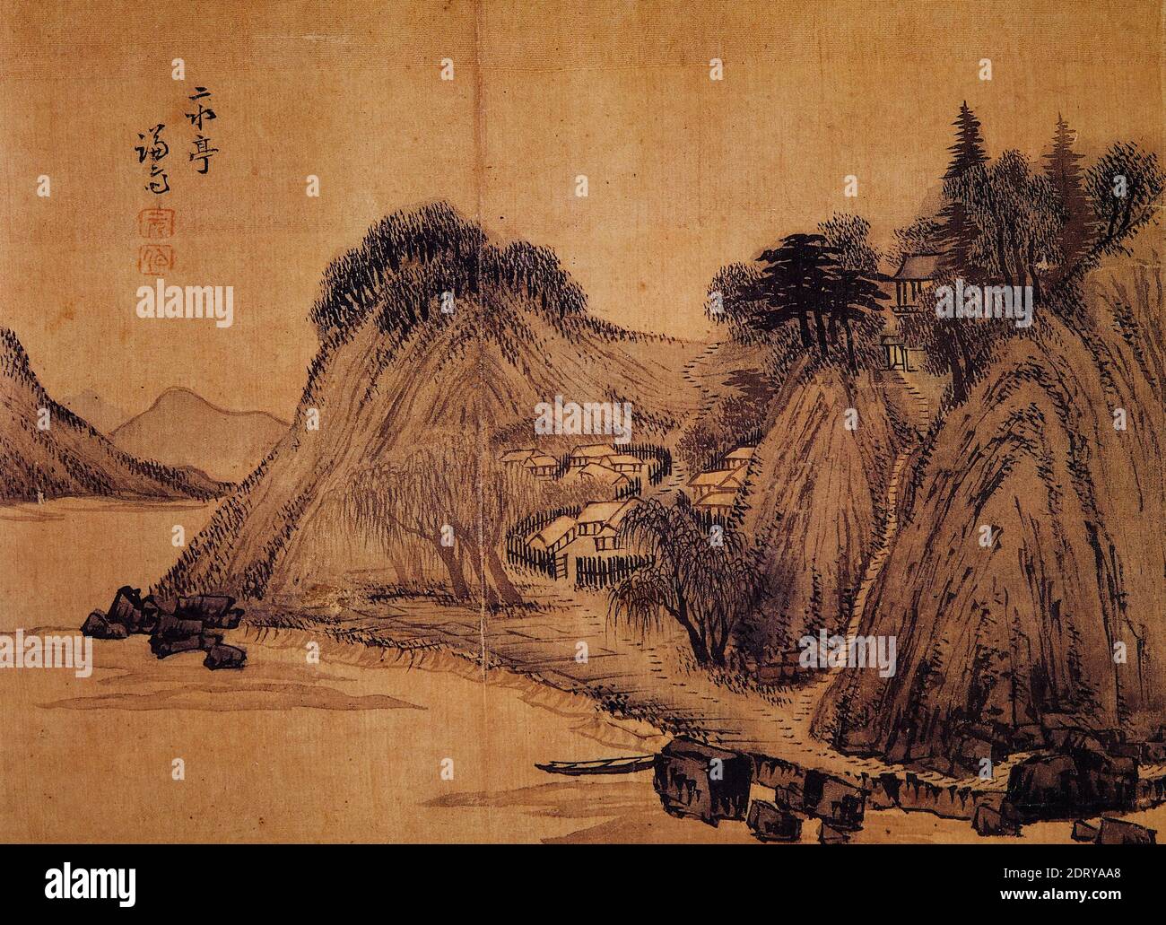 Korean Painting, Gyeomjae, Jeongseon, Lee Sujeong, Gansong Museum of ...