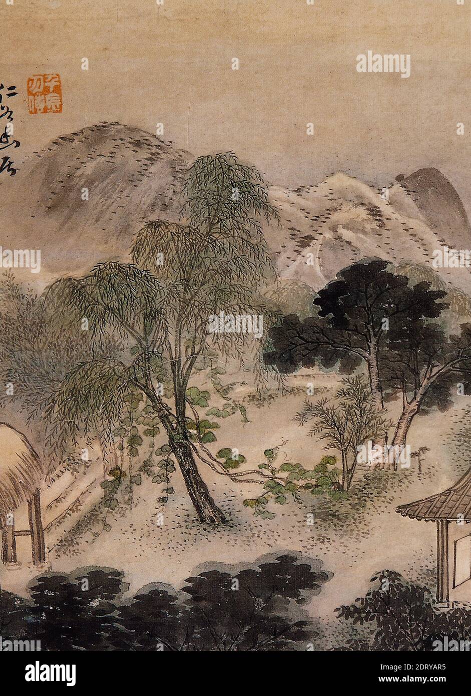 Korean Painting, Gyeomjae, Jeongseon, Ingok Refugee, Kansong Museum of ...
