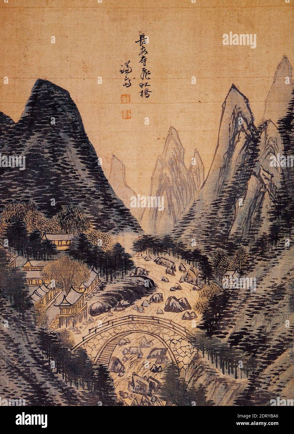 Korean Painting, Gyeomjae, Jeongseon, Jangansabi Hongkyo, Jin Gyeong ...