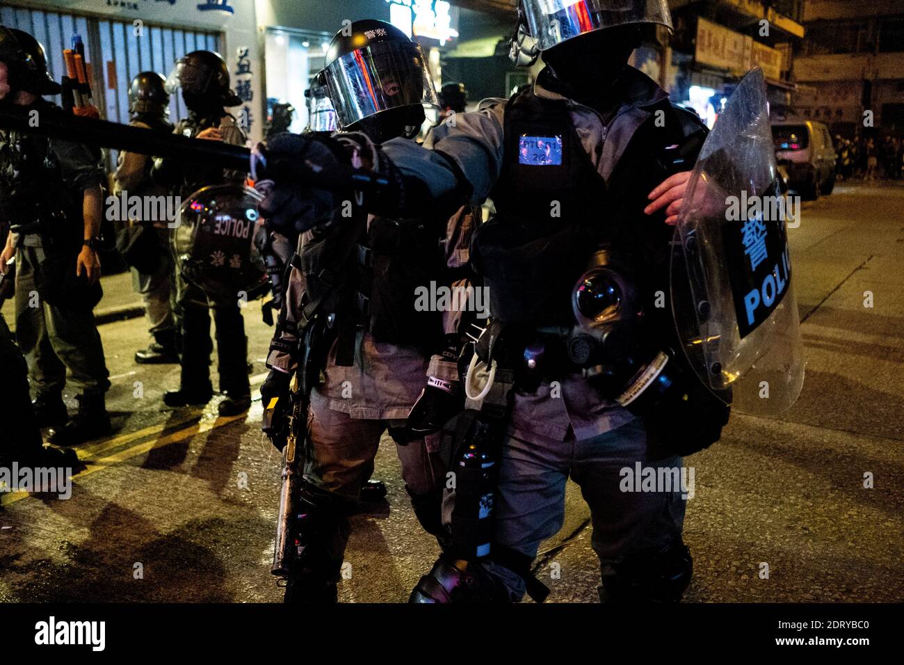 Christmas Eve of the pro-democracy movement in Hong Kong. Reveillon de ...