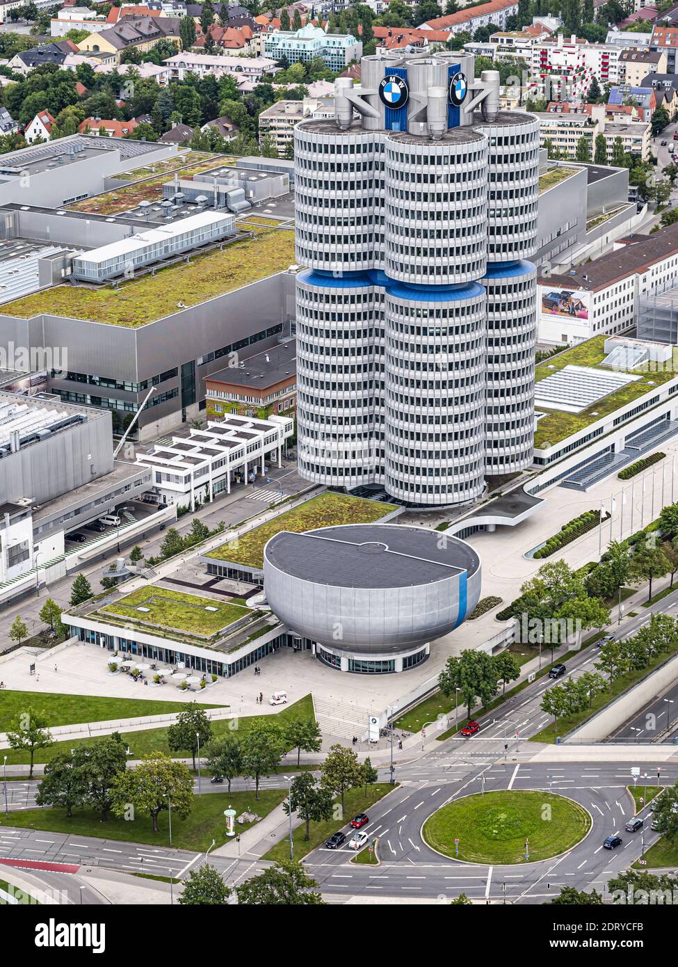 High-rise building in Munich in Germany Stock Photo - Alamy