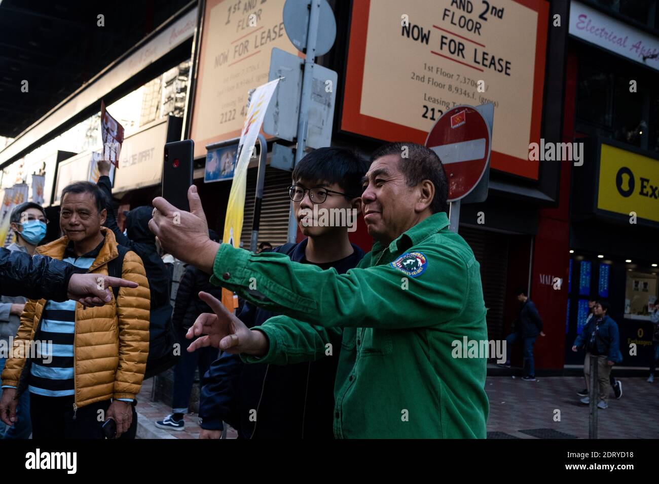 HONG KONG -JOSHUA WONG Joshua Wong, leader de Hong Kong de l'opposition ...
