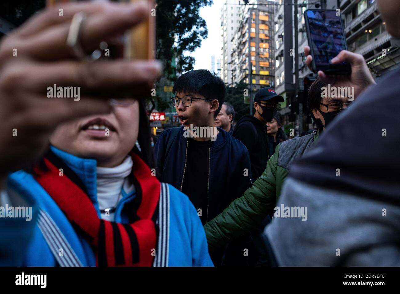 HONG KONG -JOSHUA WONG Joshua Wong, leader de Hong Kong de l'opposition ...