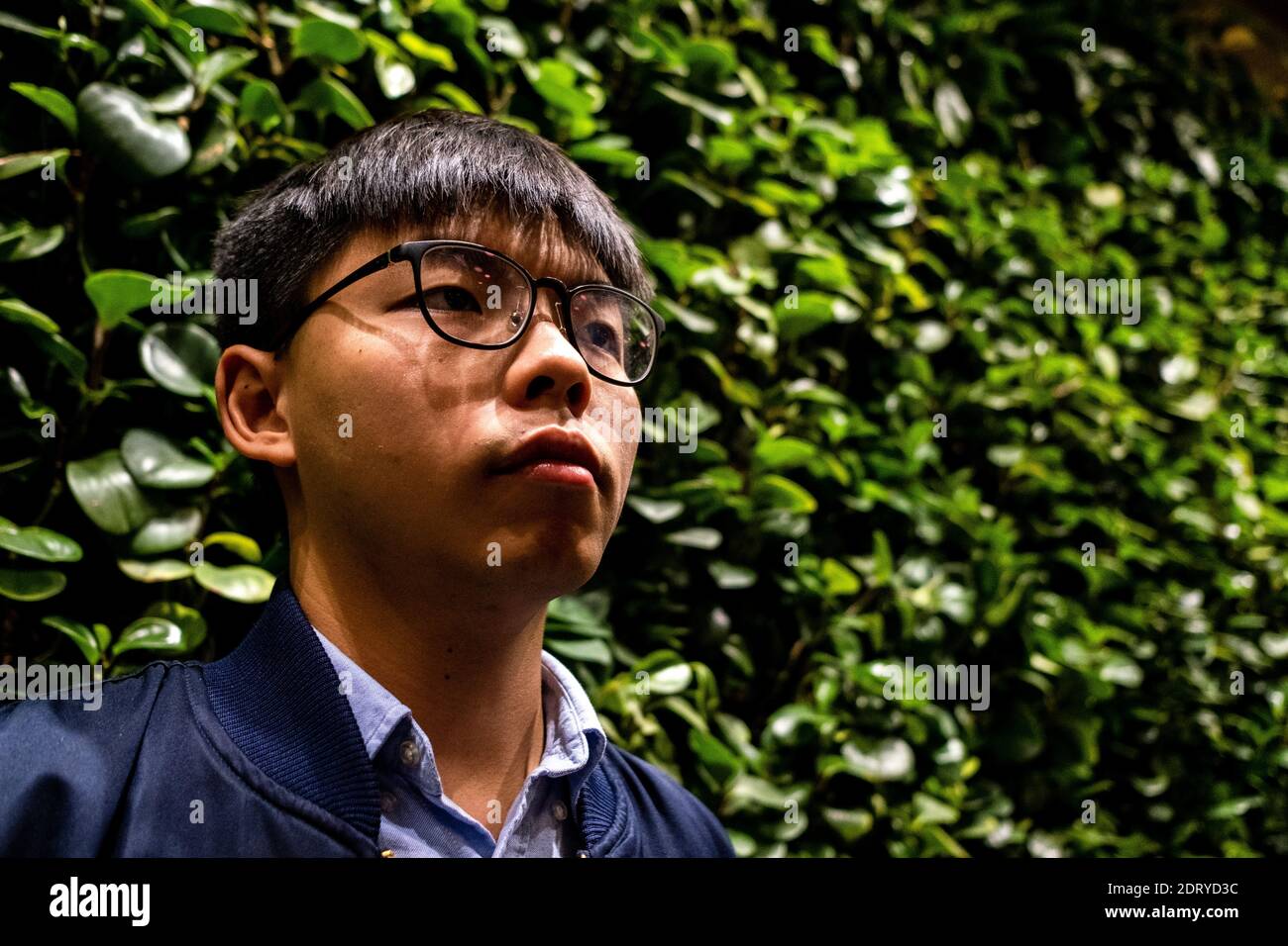 HONG KONG - PORTRAIT - JOSHUA WONG Portrait de Joshua Wong, leader de ...