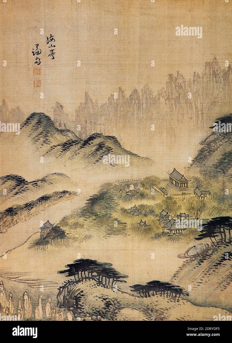 Korean Painting, Gyeomjae, Jeongseon, Haesanjeong, Haeak War, Kansong ...