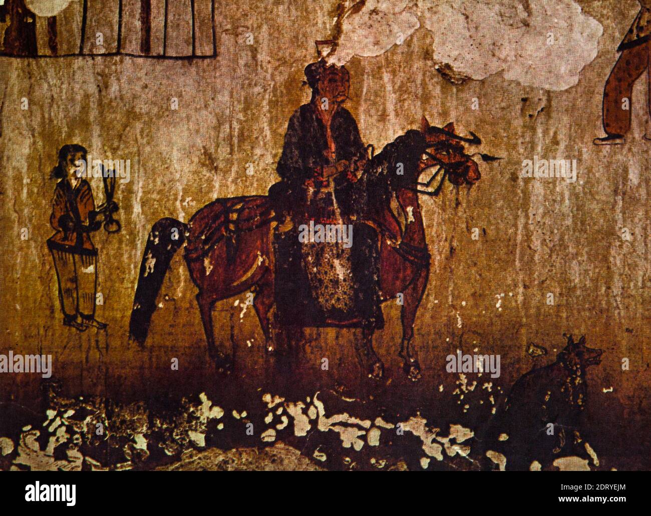 Korean Painting, Goguryeo Mural Painting, Dance Gun, Dancer, Dancer ...