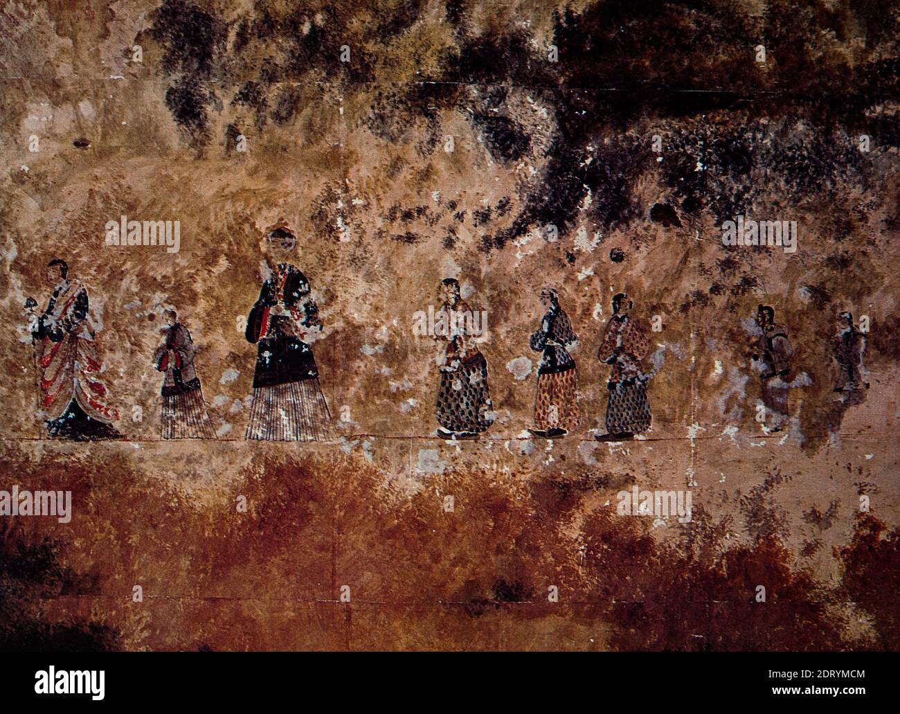 Korean Painting, Mural Painting, Ssangyeong-gun, Mosa, Ssangyeong-gun ...