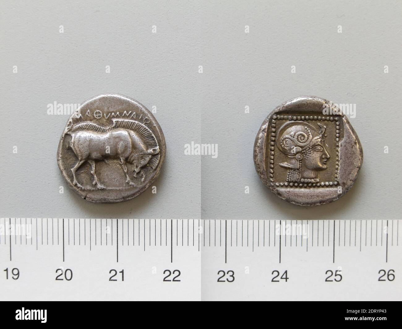 Mint: Methymna, Stater from Methymna, ca. 490 B.C., Silver, 8.22 g, 12: ...