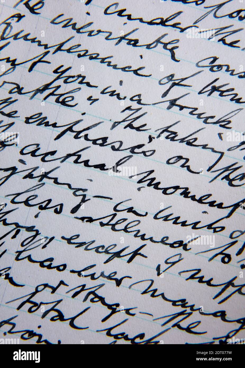 Diary entry hi-res stock photography and images - Alamy