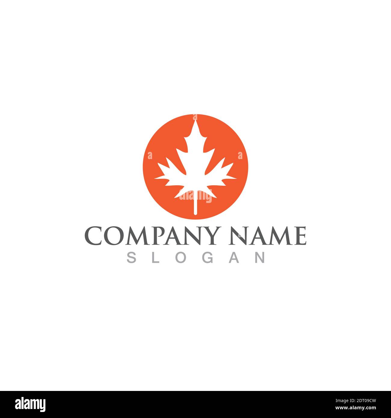 auntumn logo vector and symbol Stock Vector Image & Art - Alamy