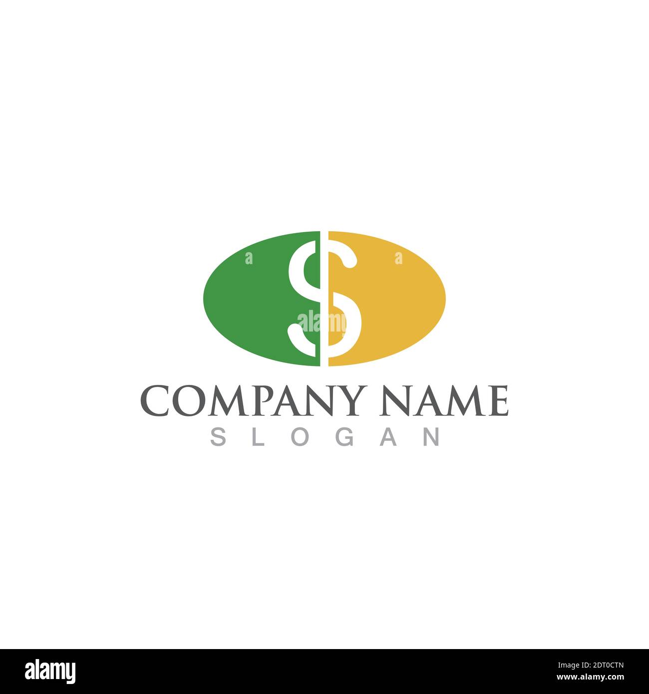 Dollar icon logo Template vector illustration design Stock Vector Image ...