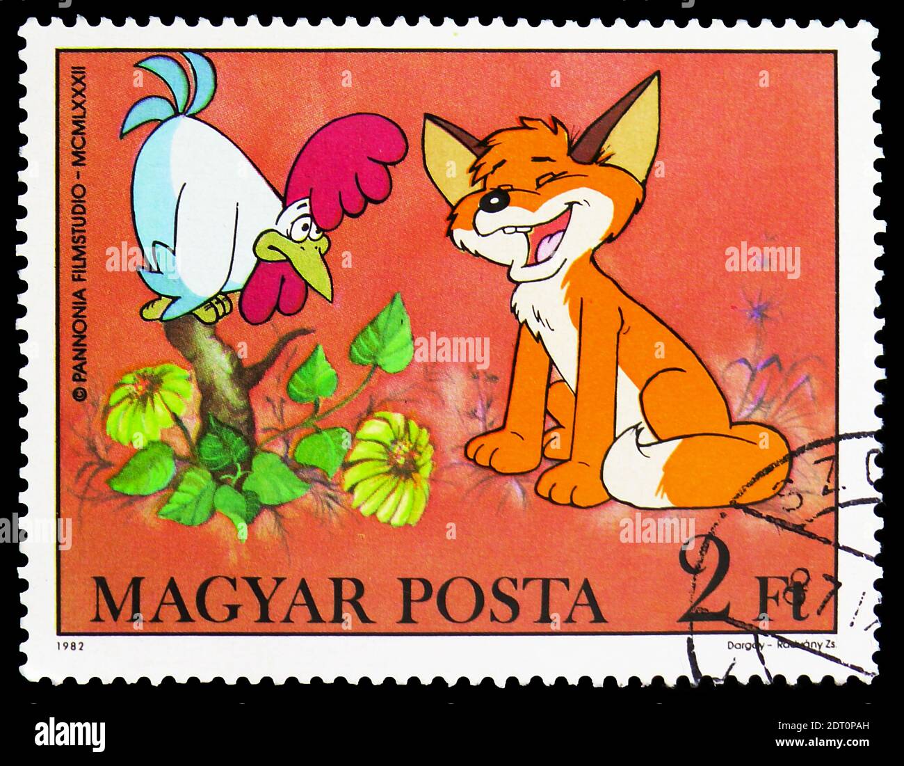 MOSCOW, RUSSIA - FEBRUARY 23, 2019: A stamp printed in Hungary shows ...