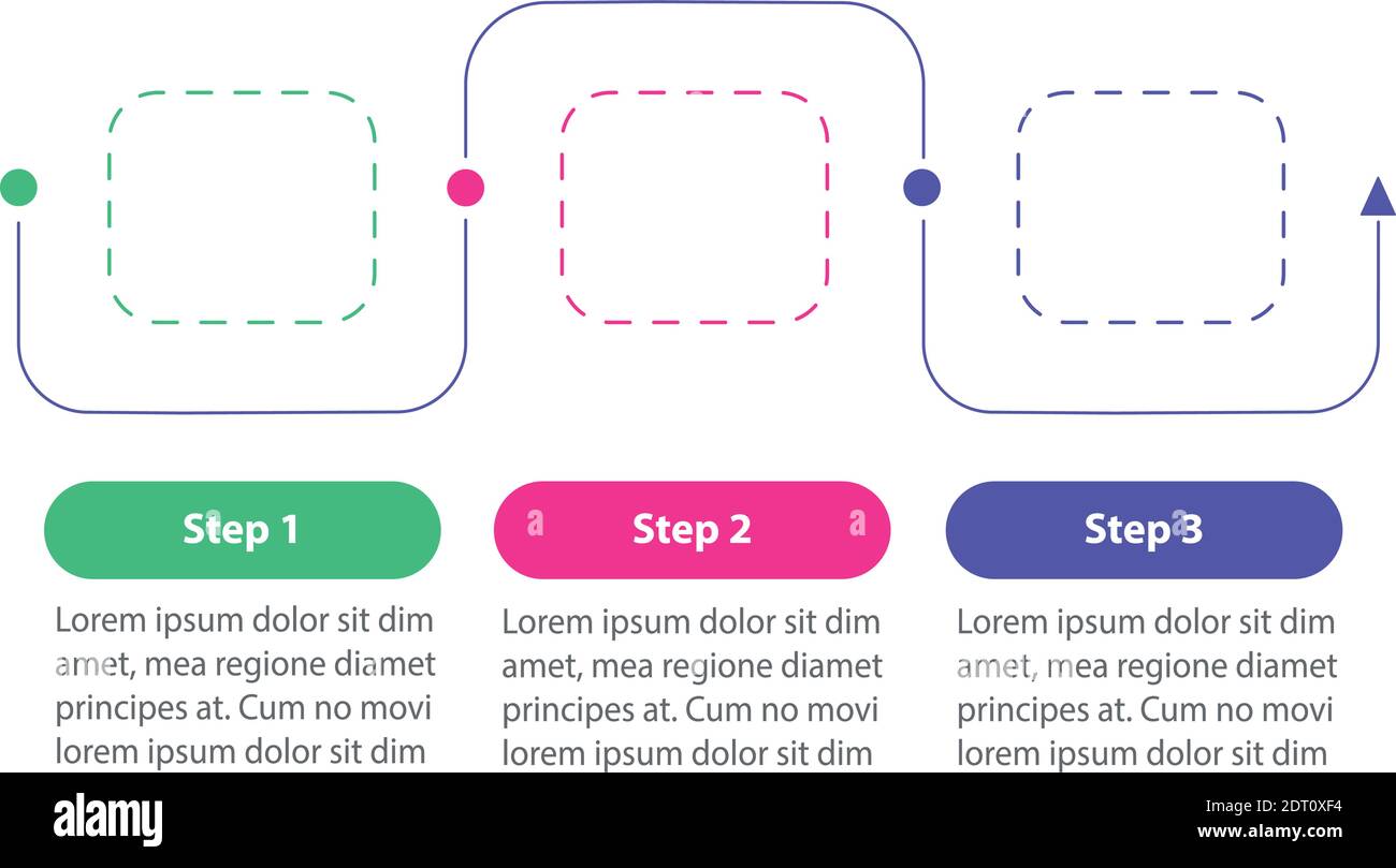 Square linear vector infographic hi-res stock photography and images ...