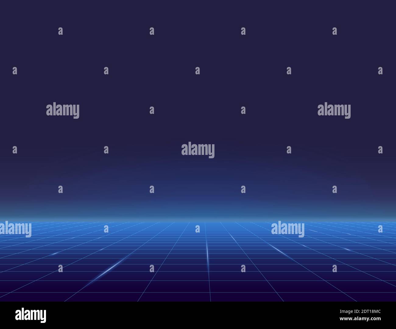 Retro perspective grid in blue colors Stock Vector Image & Art - Alamy