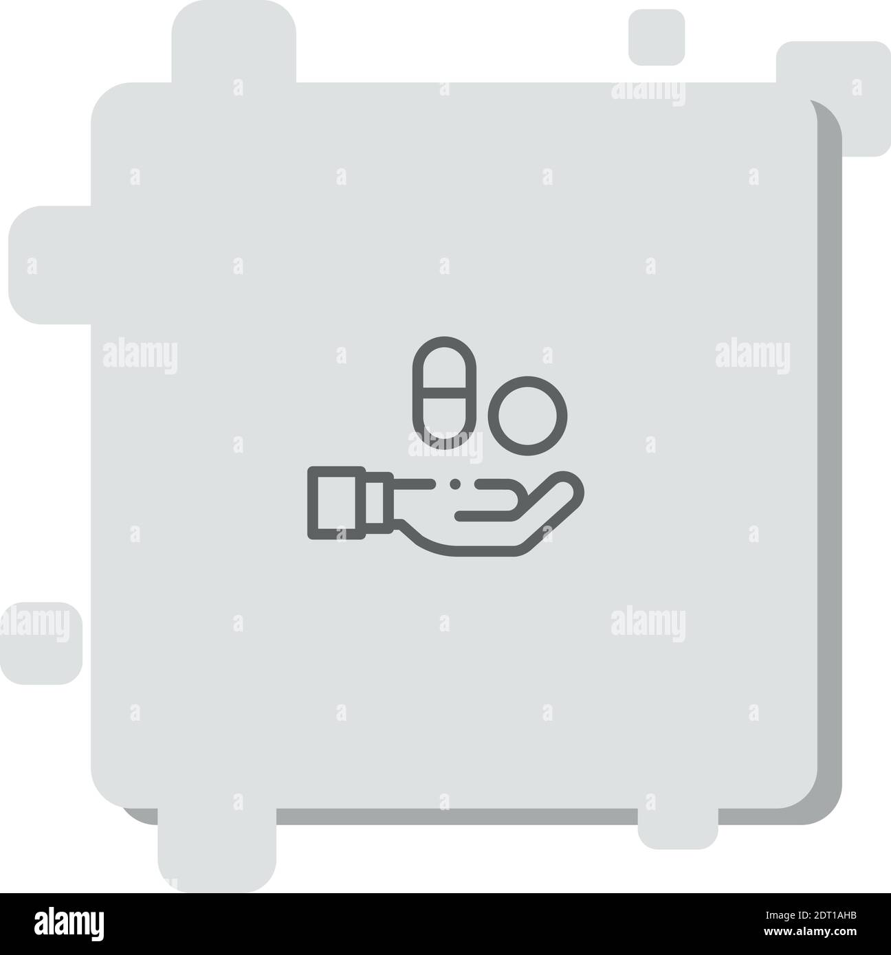 pills vector icon modern simple vector illustration Stock Vector Image ...