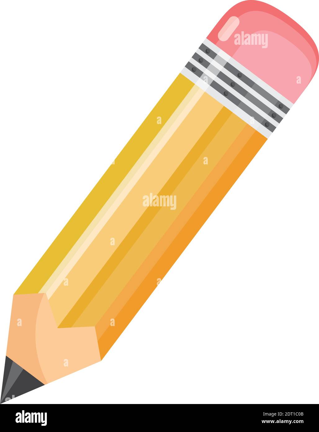 pencil school supply isolated icon Stock Vector Image & Art - Alamy