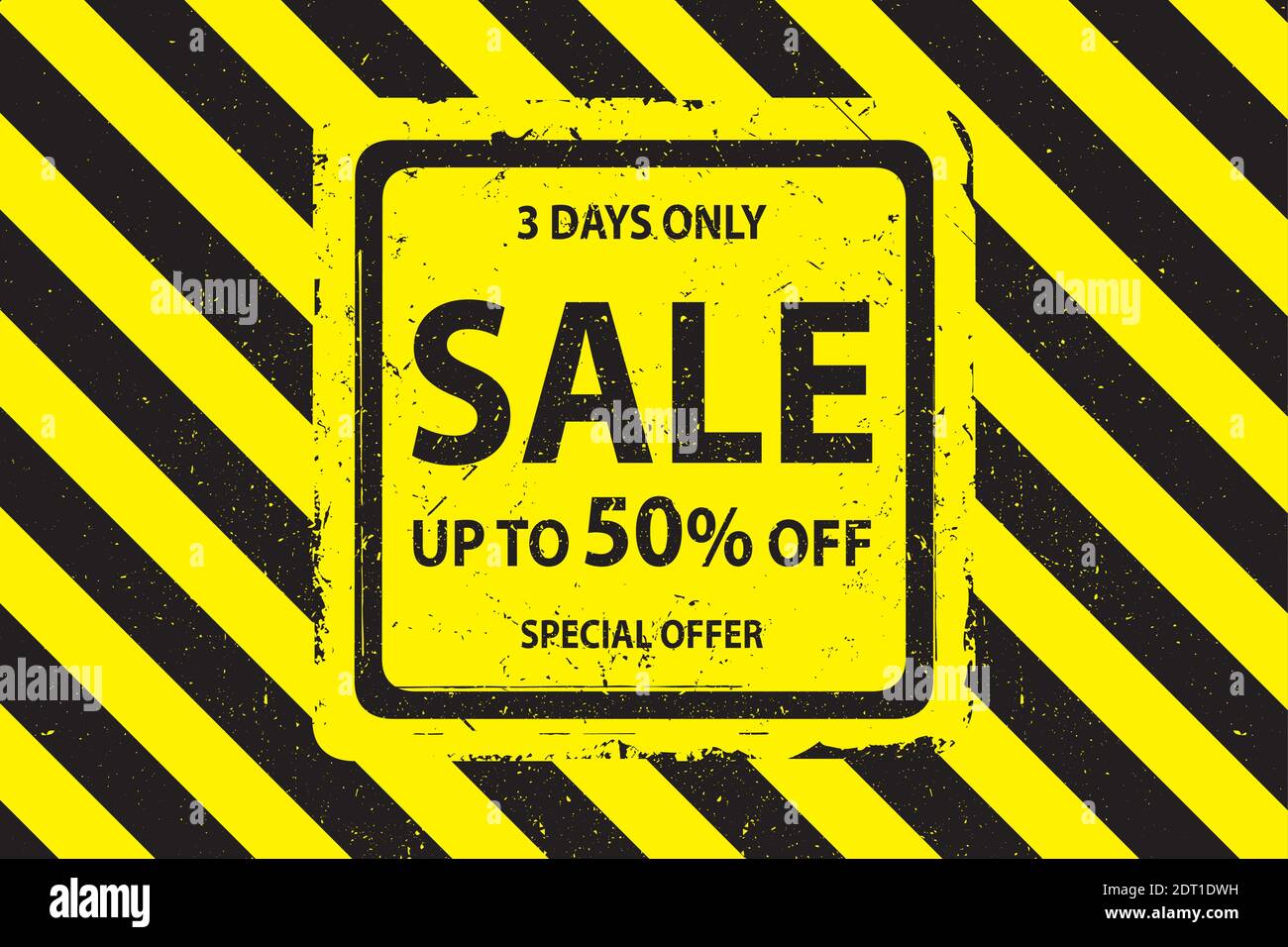 Sale and discount grunge background,yellow and black,vector ...