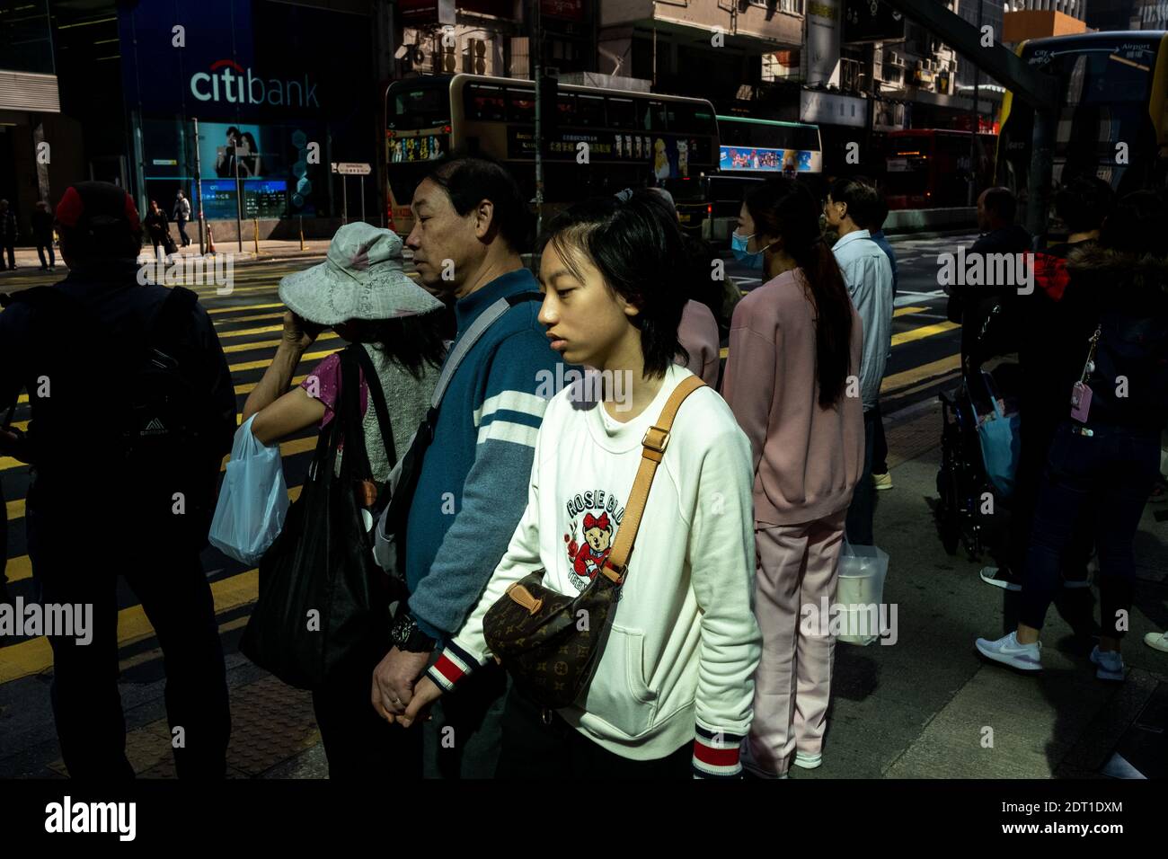 Illustration of daily life in Hong Kong. Illustration vie quotidienne à ...
