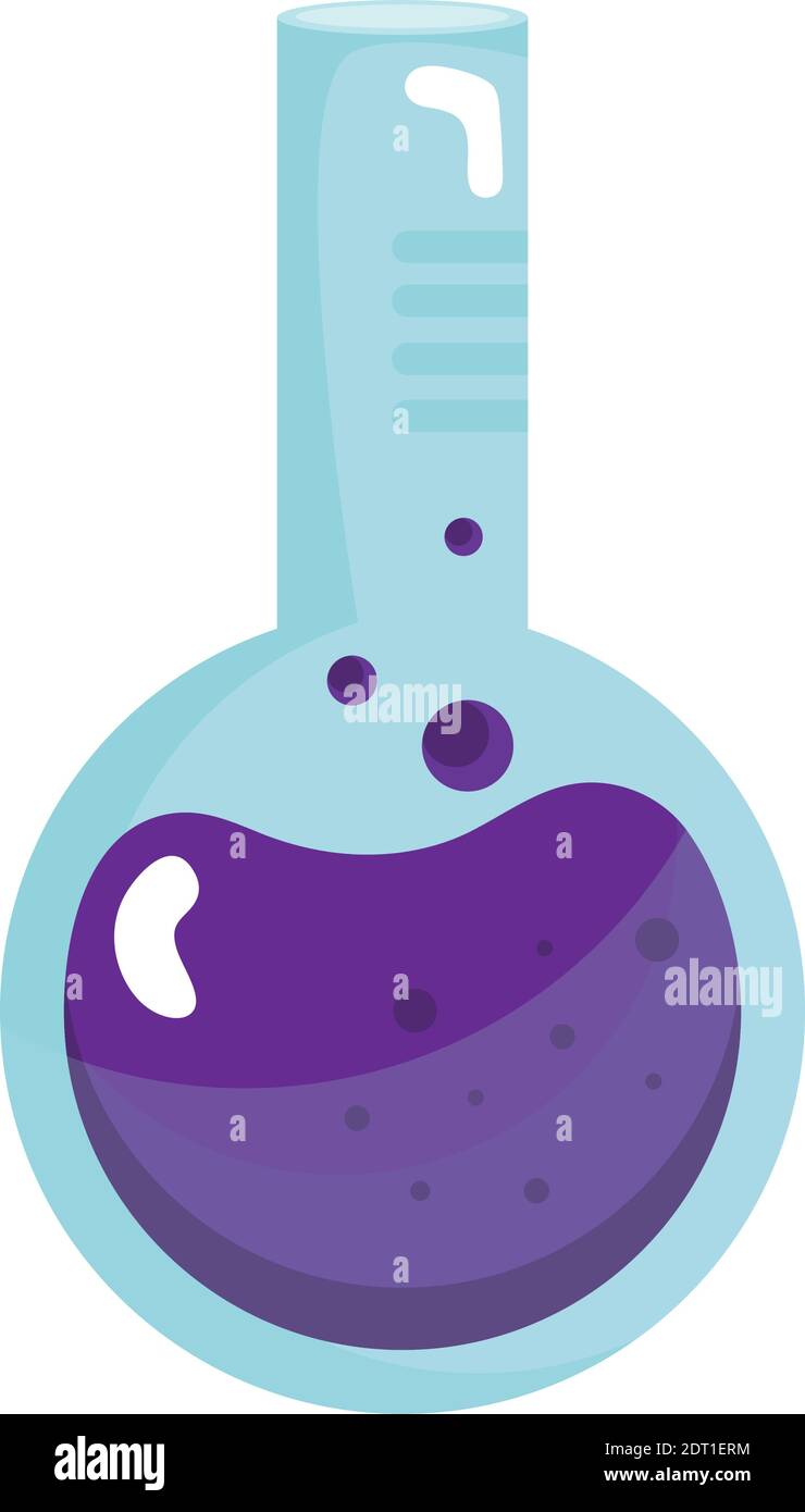 medical flask test laboratory isolated style icon Stock Vector Image ...