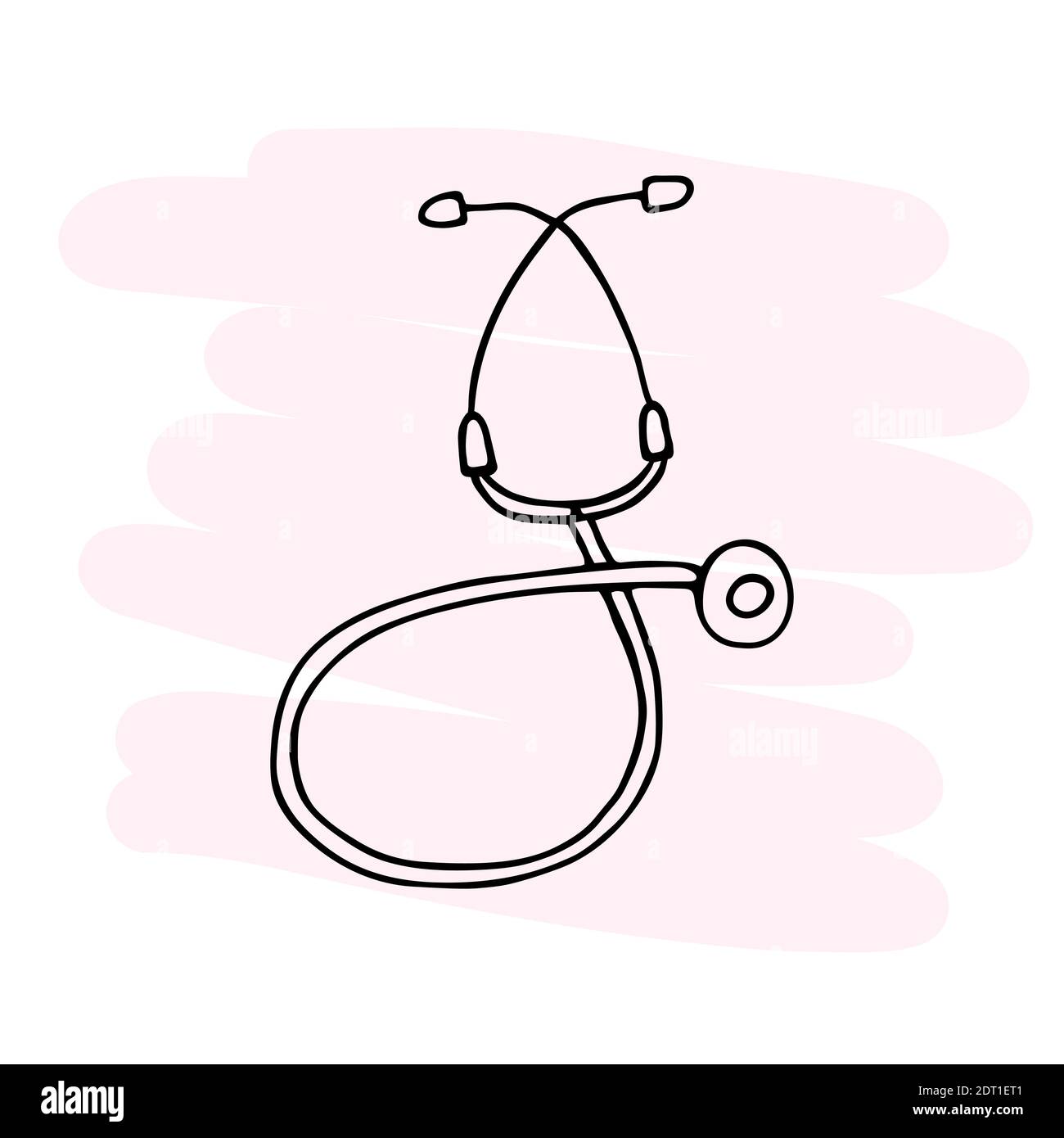 Stethoscope vector vectors Stock Vector Images - Alamy