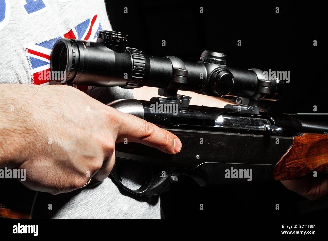 Veteran holding rifle hi-res stock photography and images - Alamy