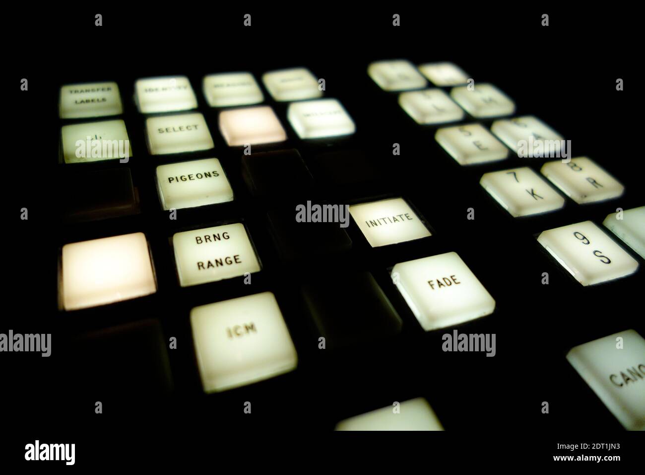 1980s radar control console hi-res stock photography and images - Alamy