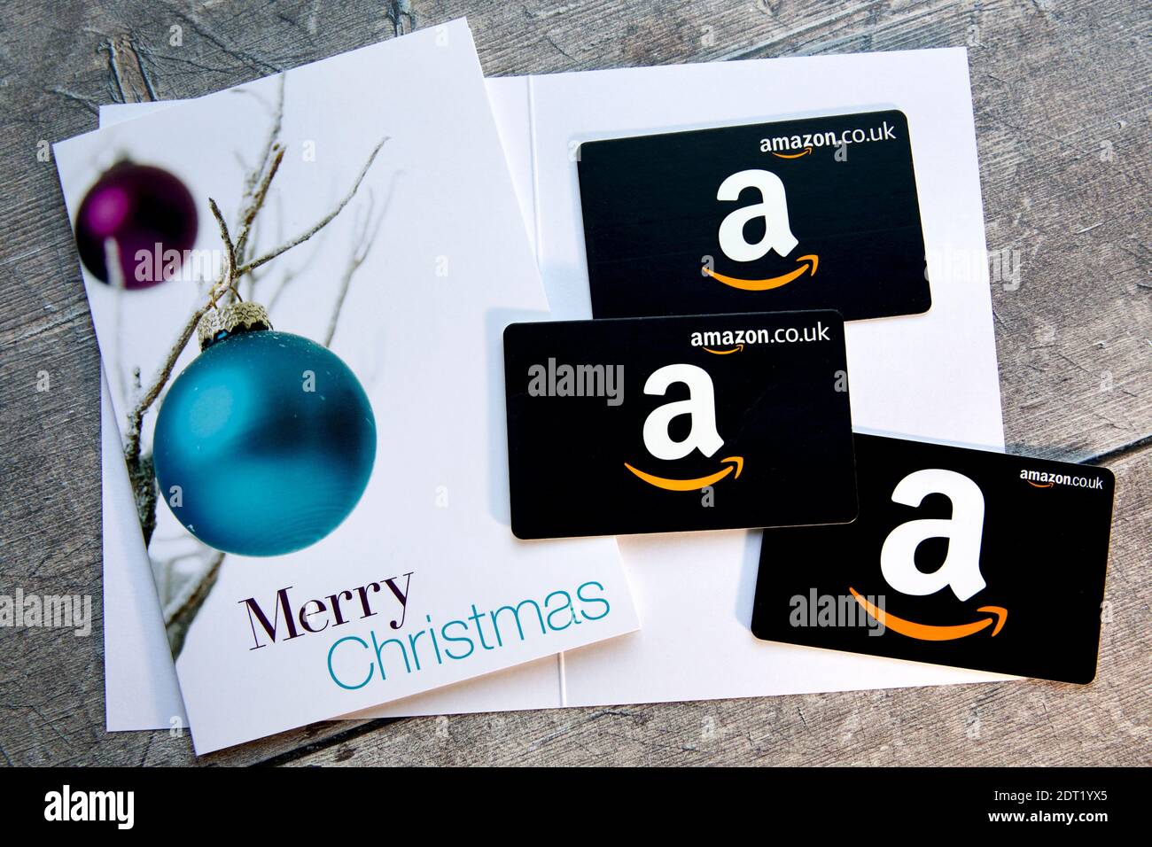 Amazon Gift Cards Stock Photo - Alamy