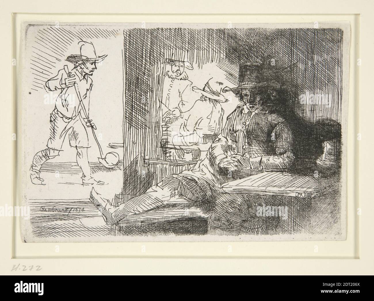 Etcher: Unknown, After: Rembrandt (Rembrandt van Rijn), Dutch, 1606 ...