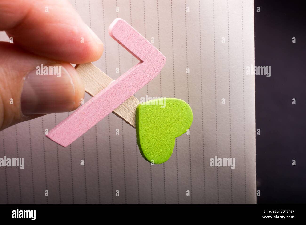 Number 7 heart hi-res stock photography and images - Alamy