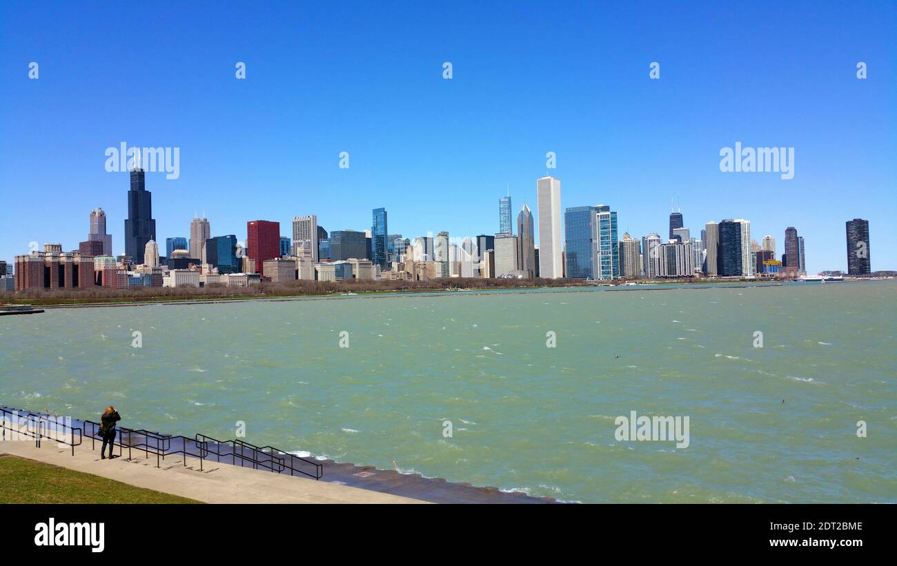 Chicago Skyline By Sea High Resolution Stock Photography and Images - Alamy