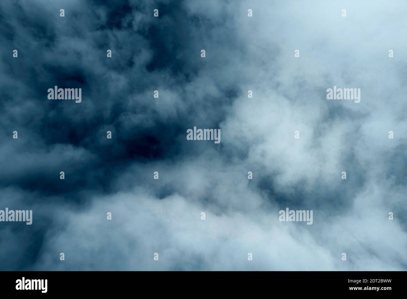 Blue and grey smog, steam or fog as texture, foggy background Stock ...