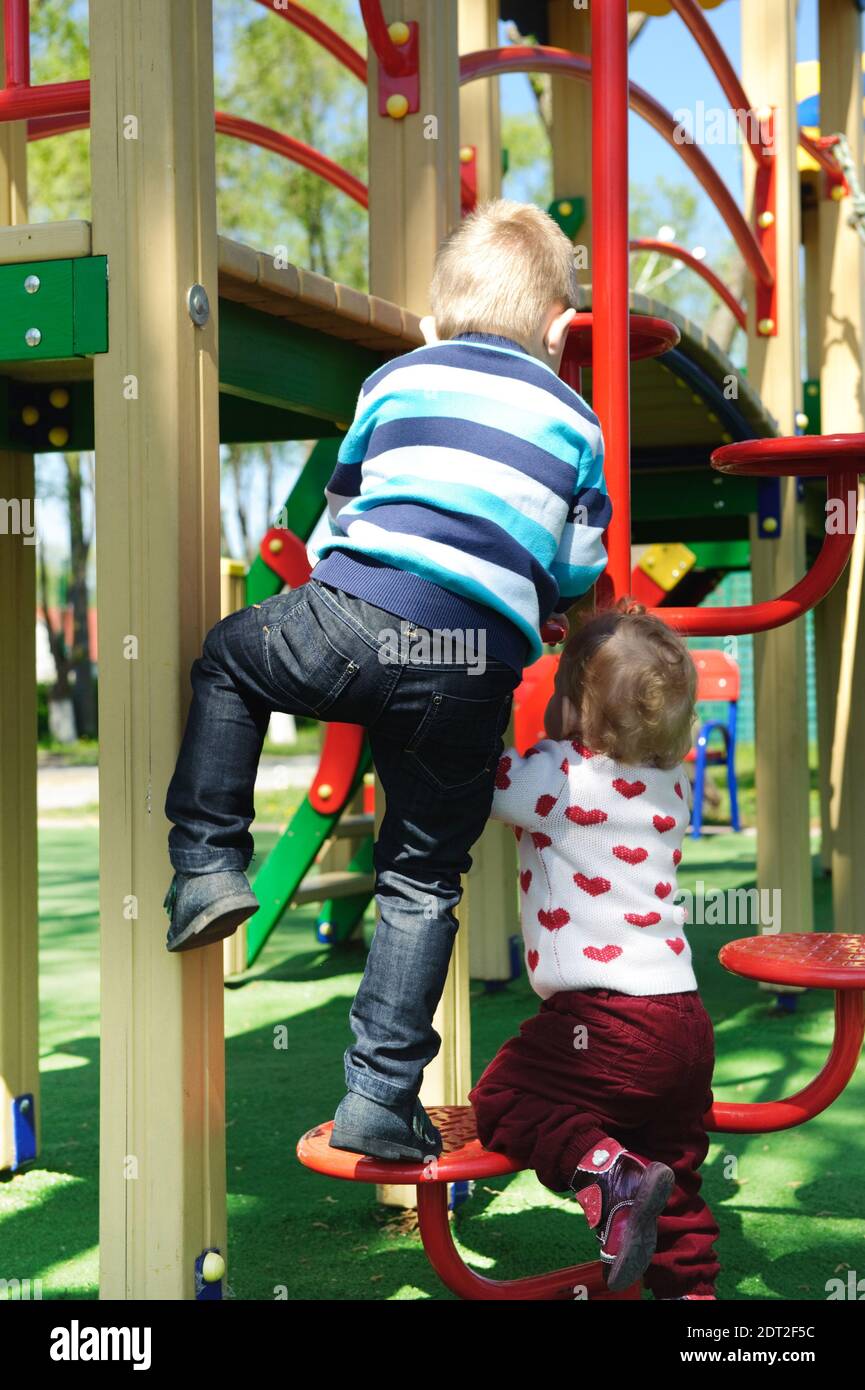Boy aged 12 rear view hi-res stock photography and images - Alamy