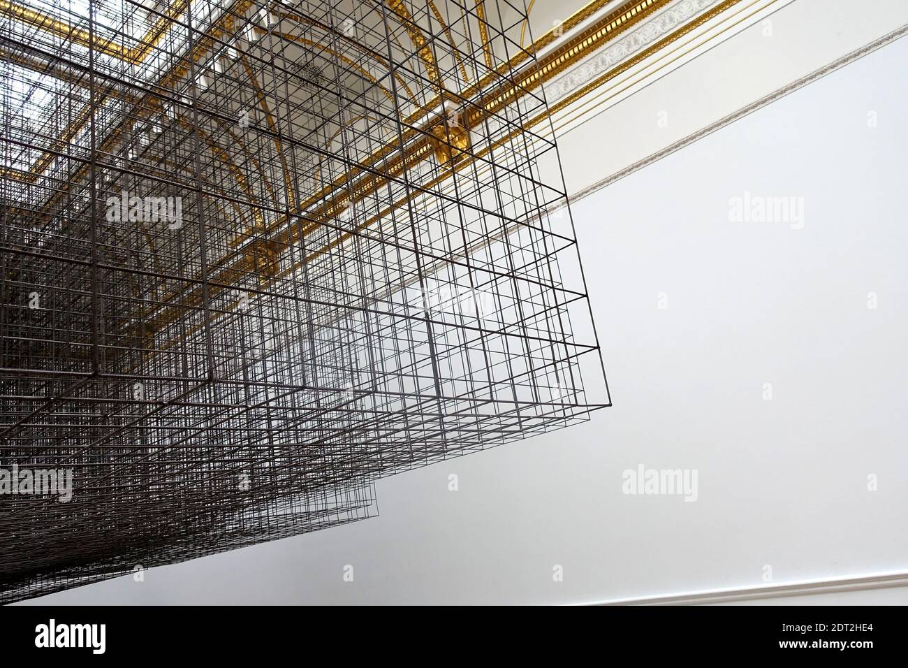 Matrix, Antony Gormley, Royal Academy Exhibition 2019 Stock Photo - Alamy