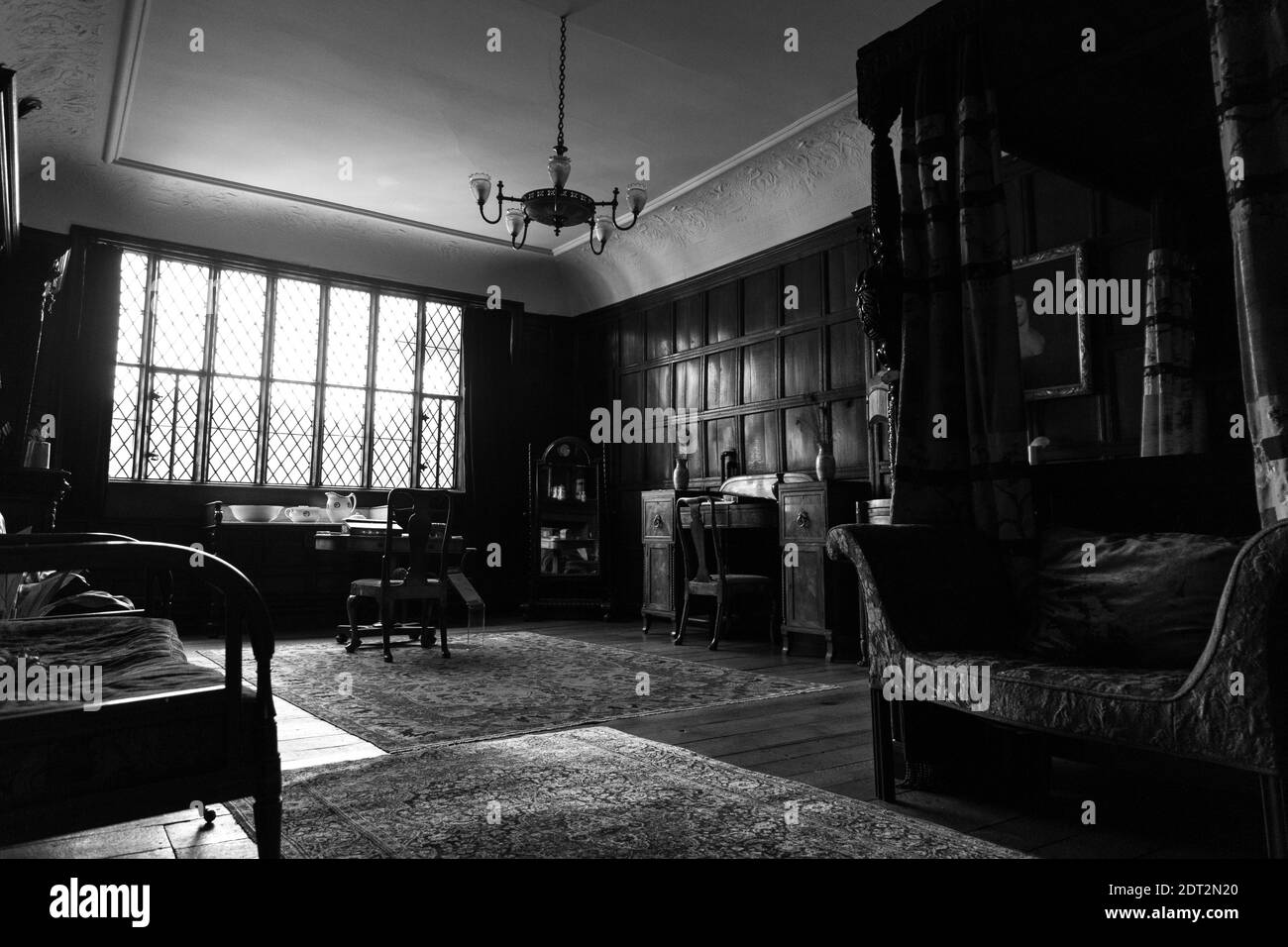 Bramall Hall Interior and Exterior Stock Photo - Alamy