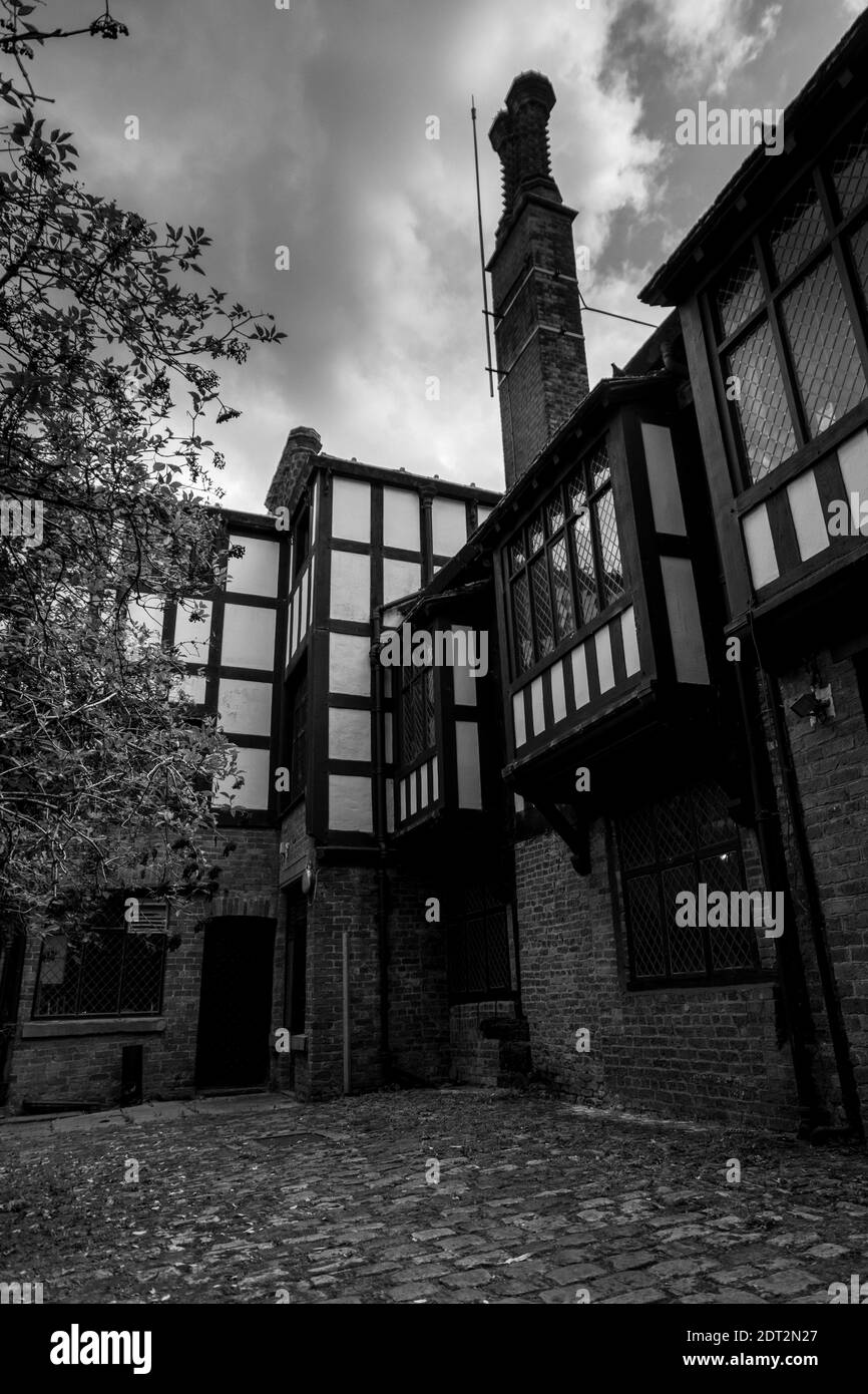 Bramall Hall Interior and Exterior Stock Photo - Alamy