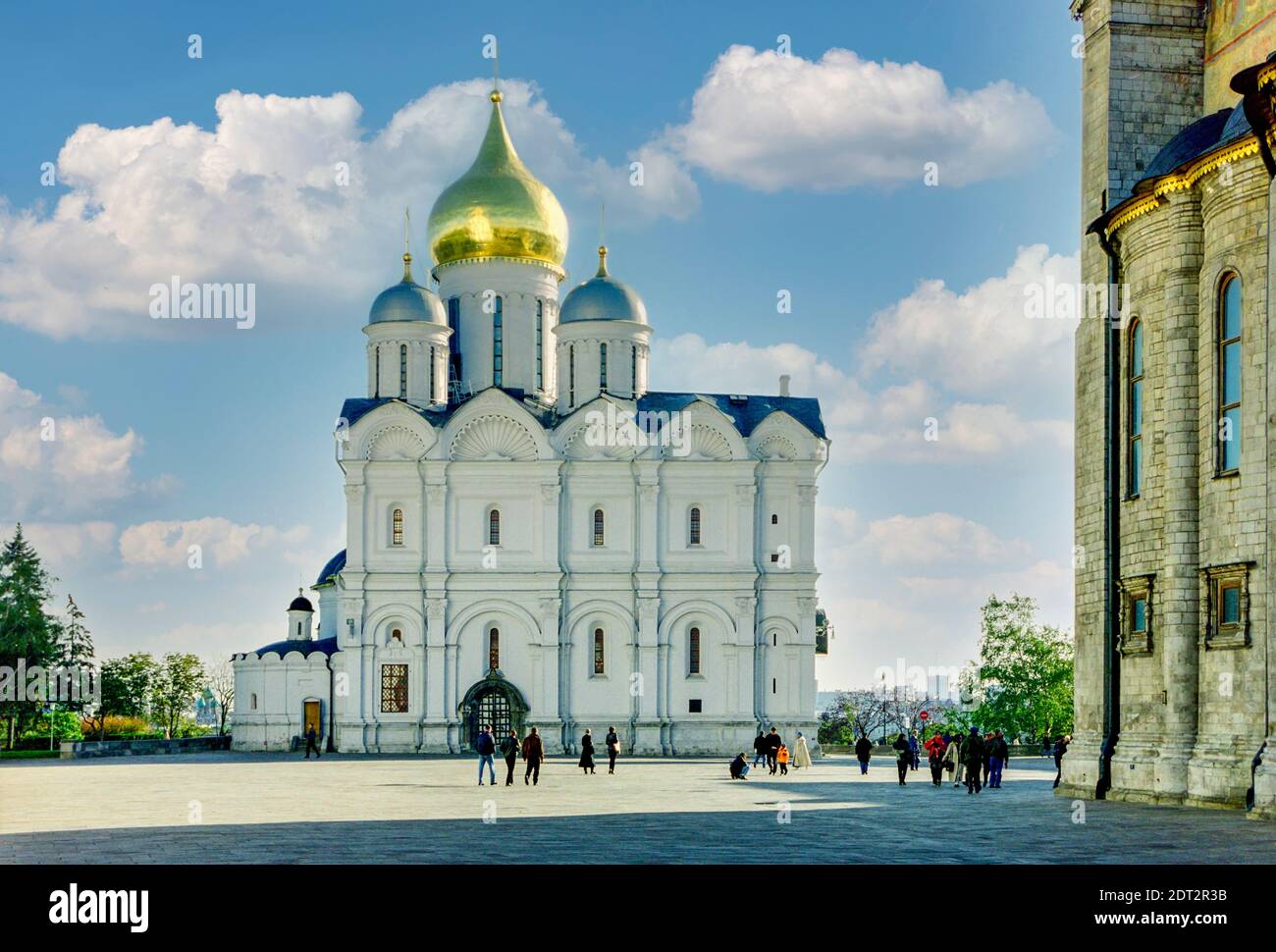 Cathedral of Archangel in Moscow Kremlin Stock Photo - Alamy