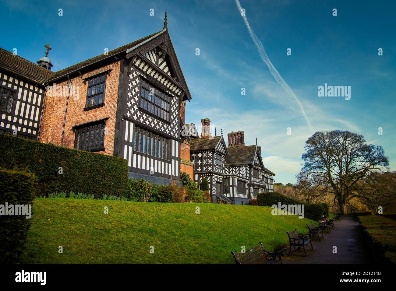 Bramall Hall Interior and Exterior Stock Photo - Alamy