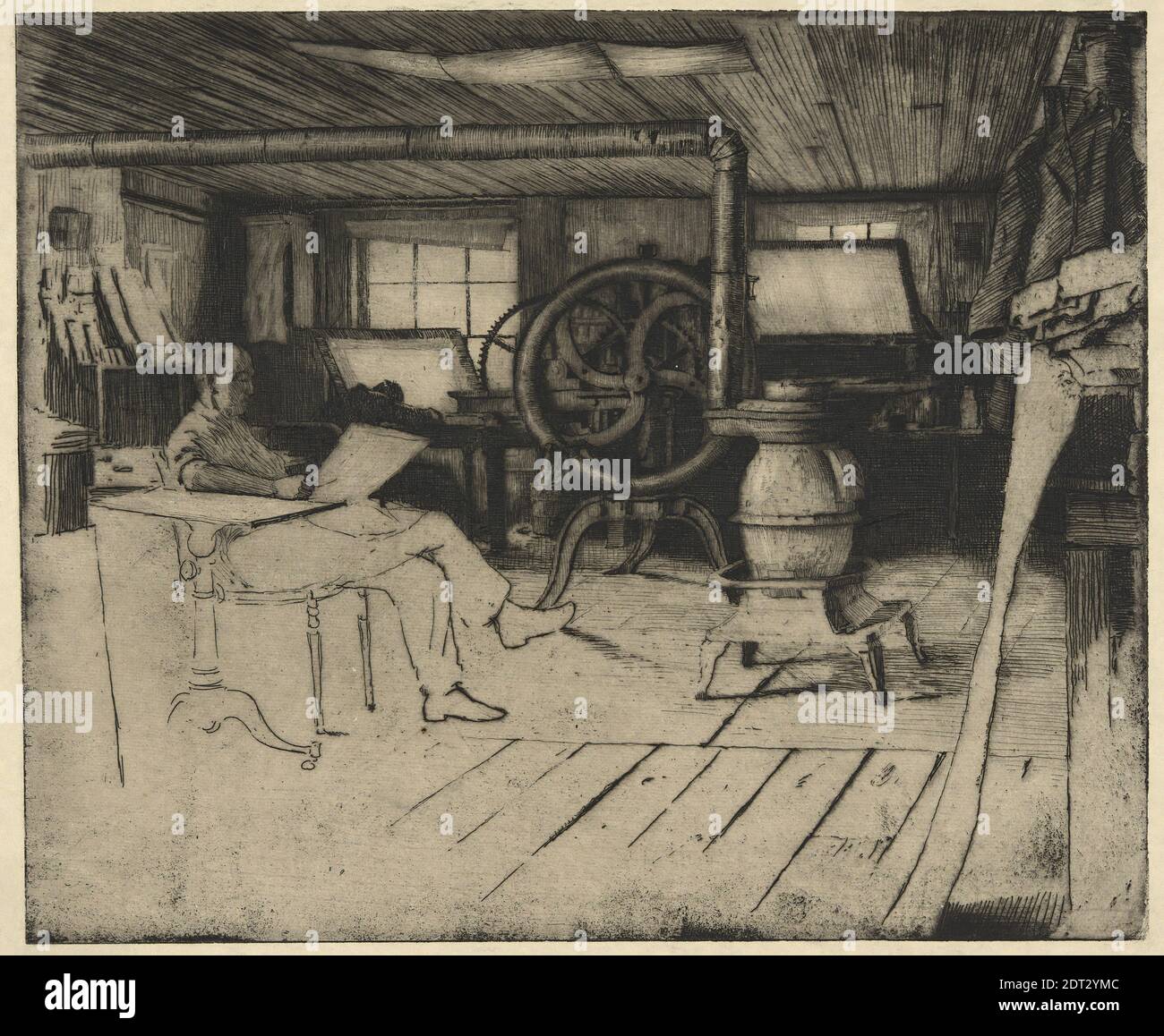 Printing press 19th century hi-res stock photography and images - Alamy