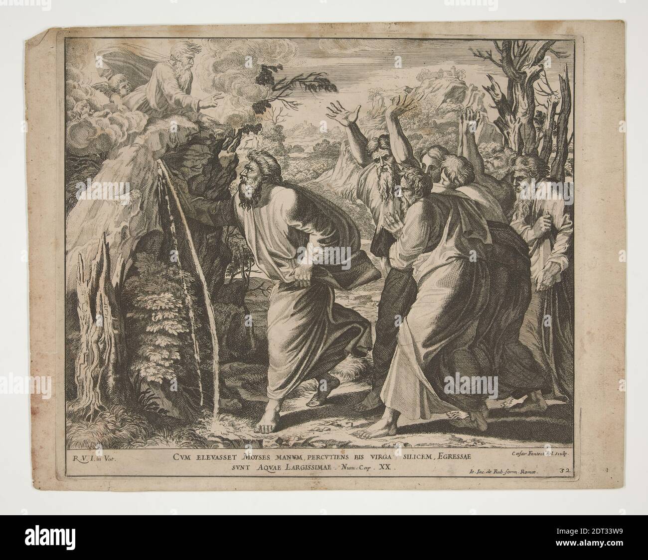 Moses draws water hi-res stock photography and images - Alamy