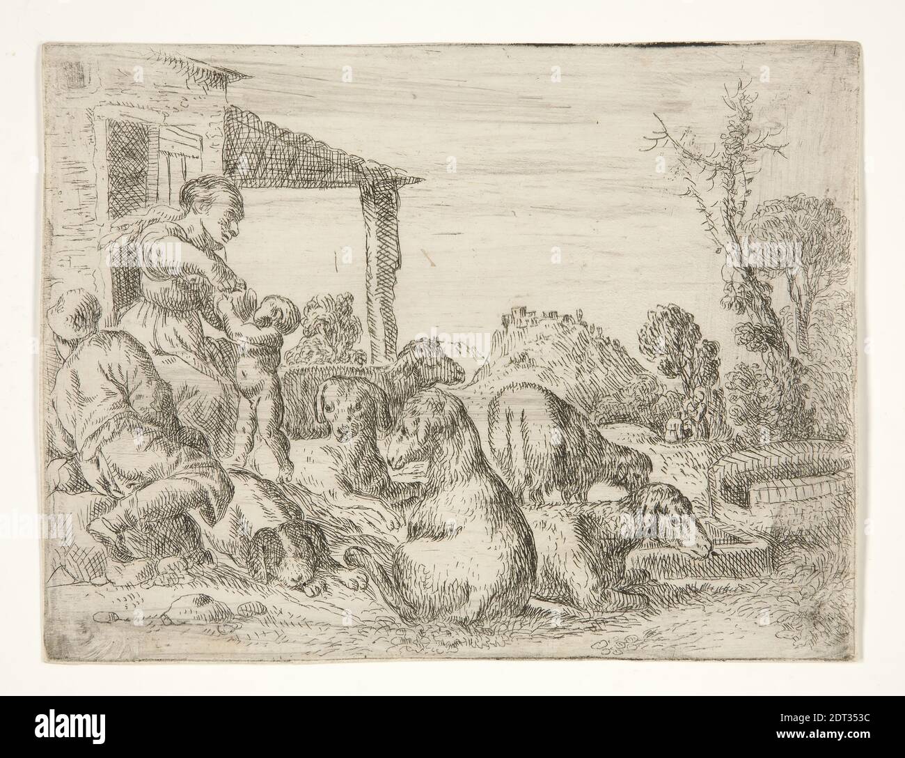 Peasant family 18th century hi-res stock photography and images - Alamy