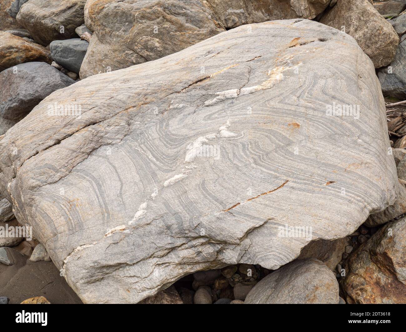 Metamorphic rock schist hi-res stock photography and images - Alamy