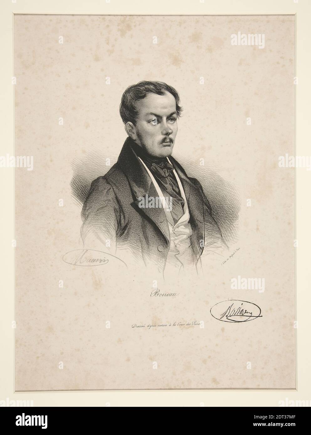 Artist: Nicolas-Eustache Maurin, French, 1799–1850, Boireau, Lithograph ...